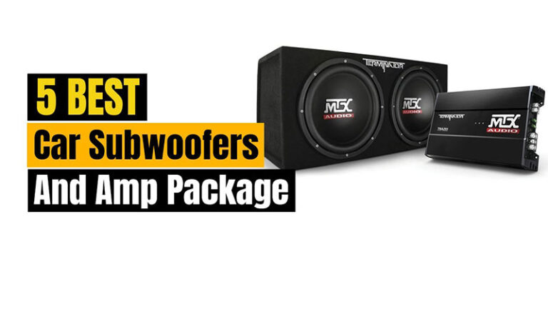 Best Car Subwoofers And Amp Package - Top 5 Reviews In 2023